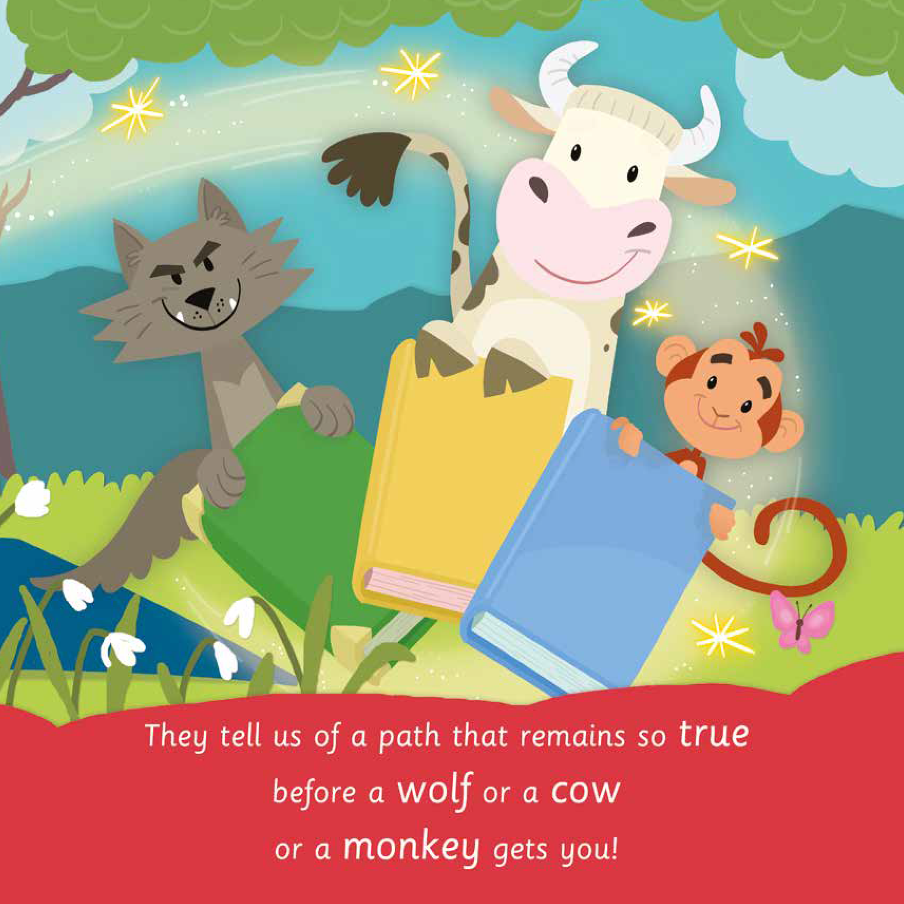 The Monkey, the Cow and the Wolf Lyrics - Zain Bhikha – Kube Publishing
